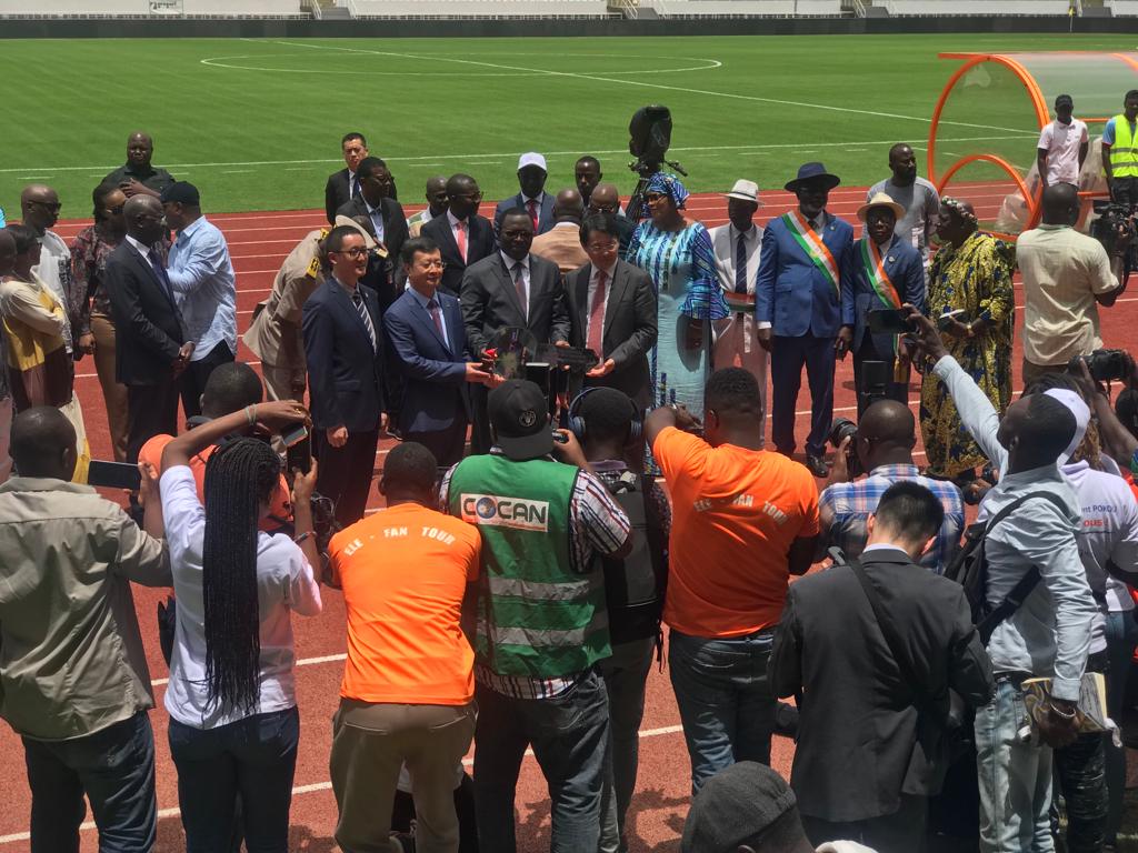 CAN 2023 : Inauguration officielle du stade Laurent Pokou – Le Kpakpato ...